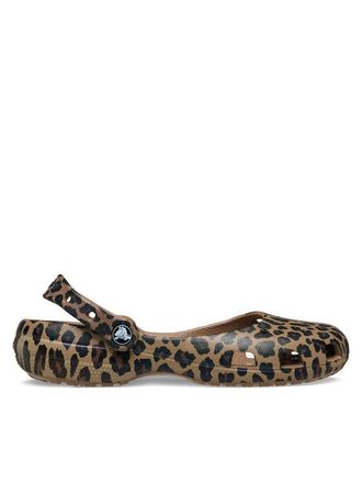 Crocs Ballerinas Classic Animal Ballet 212478 Braun