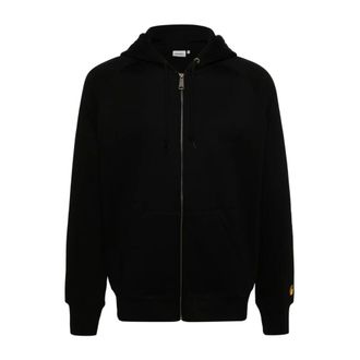 Carhartt Work in Progress Homme, Sweatshirts et sweats &agrave; capuche, Noir, Taille: M Hooded Chase Jacket
