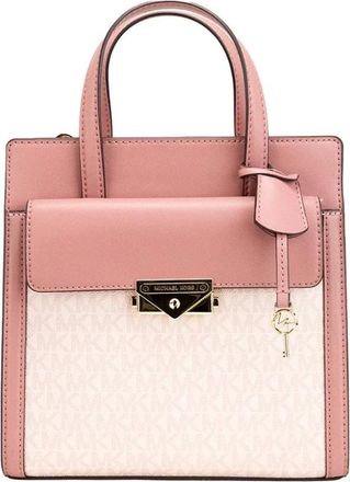 Michael Kors Femme, Sacs, Rose, Taille: ONE Size Cece Small North South Flap Tote Sac Bandouli&egrave;re