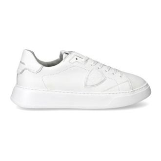 Philippe Model Homme, Chaussures, Blanc, Taille: 46 EU Baskets Low Temple