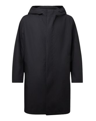 Drykorn Sportlicher Mantel Naukano mit Kapuze aus Techno-Viskose in