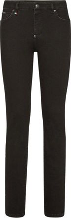 Philipp Plein Femme, Jeans, Noir, Taille: W28 Miss Slim Fit Statement