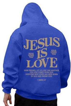 Generic Sweat a Capuche Homme Sweatshirt Hooded Hoodie Pullover Homme Longue Manche avec Doublure en Fleece et Design Th&eacute;matique, Sweatshirt pour Streetwear E