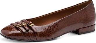 Tamaris Damen Ballerina Vegan braun 38