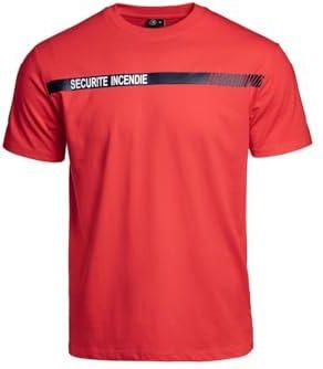 A10 Equipment T-shirt Sécu-One sécurité incendie rouge A10 Equipment