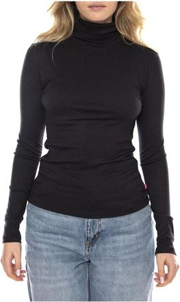 Levi's Femme, Pulls, Noir, Taille: 42 FR Turtleneck