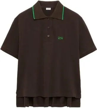 Loewe Polo trap&egrave;ze en coton