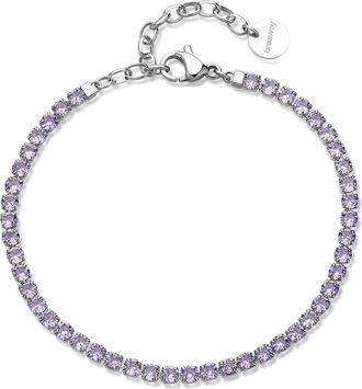 Brosway DESIDERI Armband für Damen aus Edelstahl in der Farbe Silber, Länge: 20 cm, BEI103