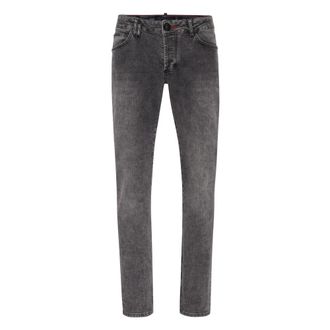 Philipp Plein Super Straight Cut Hosen Camouflage - - Jeans - Herren - Grau - W30