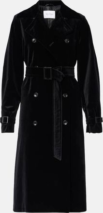 Max Mara Mantel Lana aus Baumwollsamt