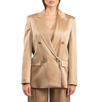 Max Mara Msearca Zweireihiger Blazer - - Jackets - Damen - Beige - 2XS