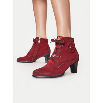 Laura Vita Schn&uuml;rschuhe Laura Vita Elcodieo 01 Rot
