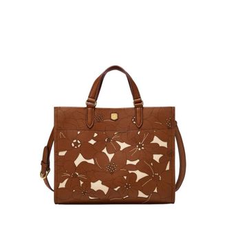 Fossil Gemma Damen Braune Leder Tasche, ZB11215124