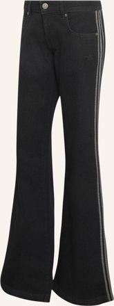 adidas Originals Adidas Originals Sst Low Rise Denimhose, Ausgestelltes Bein schwarz