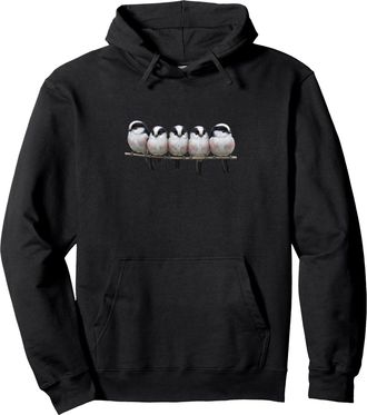 jz.birds Schwanzmeise Vogelfreund Gartenvogel Singvogel Biologe Vogel Pullover Hoodie
