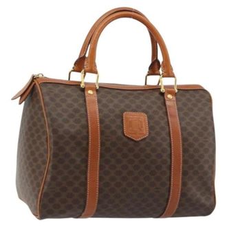 Celine Pre-owned Vintage Boston Bag - Femme - Pre-owned - Brun - Taille: ONE Size
