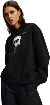Karl Lagerfeld Damen, Sweatshirts & Hoodies, Schwarzk, XSGr&ouml;&szlig;e