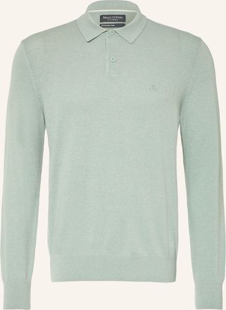 Marc O'Polo Marc Opolo Strick-Poloshirt gruen