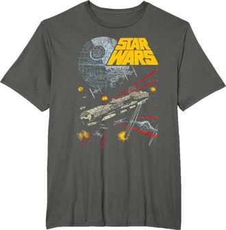 Star Wars Millennium Falcon Battle Grafik-T-Shirt T-Shirt