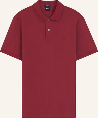 HUGO BOSS Piqu&eacute;-Poloshirt Pallas Regular Fit rot
