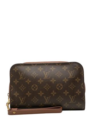 Louis Vuitton 2006 Monogram Orsay Clutch - Braun