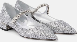 Jimmy Choo London Escarpins Mary Jane Bing 25 à ornements