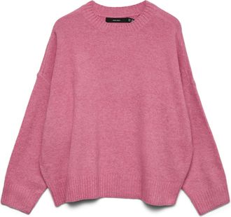 Vero Moda Vmboom Ls O-Neck Pullover Ga Noos