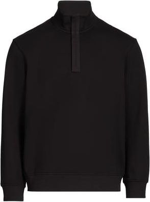 A|X Armani Exchange gemischtes Virgin Woll Mesh Pullover - Blau