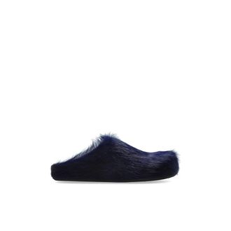 Marni Pelzhausschuhe - - Shoes - Damen - Blau - 37 EU