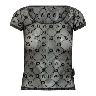 Marine Serre Damen, Oberteile, Schwarzk, LGr&ouml;&szlig;e