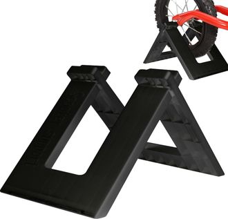 Generic Fahrrad-Parkst&auml;nder, Bodenform, kompakter 30,5 cm gro&szlig;er Kinderfahrrad-Halter, tragbarer Garagen-Organizer, stabiler Parkst&auml;nder f&uuml;r Zuhause, B&uuml;ro und