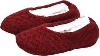 BESPORTBLE Chaussures Chaudes Hiver &Eacute;paisses Et Antid&eacute;rapantes Avec Picots Confortables Pour Usage Int&eacute;rieur