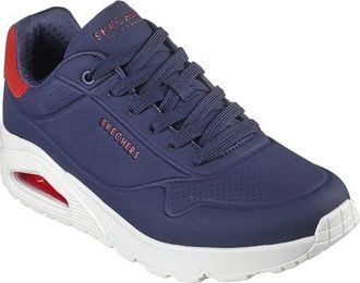 Skechers Baskets UNO-Suited on Air pour Homme, Bleu Nvrd, 41.5 EU