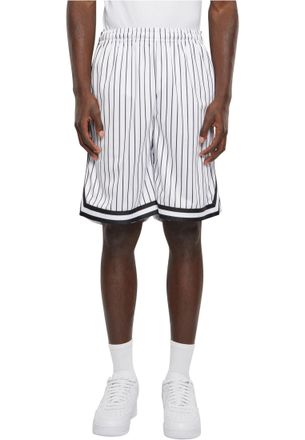 Urban Classics Herren Shorts Striped Mesh Shorts, lässige Shorts für Männer, gestreift, Knielang, erhältlich, Größen S-5XL