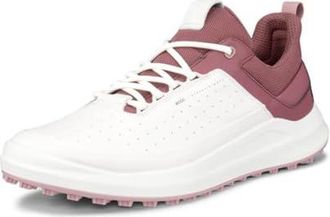 Ecco Chaussures de golf pour femme, Blanc nuit, 38 EU