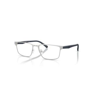 Emporio Armani Rechteckige optische Fassung - - Accessories - Herren - Grau - 54 MM