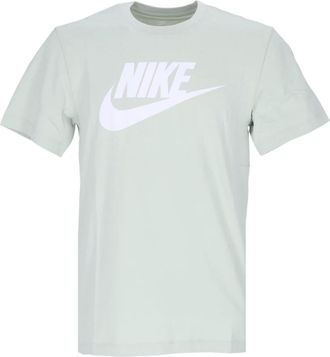 Nike Homme, Tops, Bleu, Taille: XL Icon Futura Seafoam/Blanc Tee