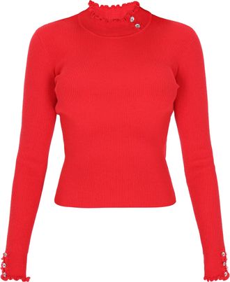 Faina Pullover Frauen Rot