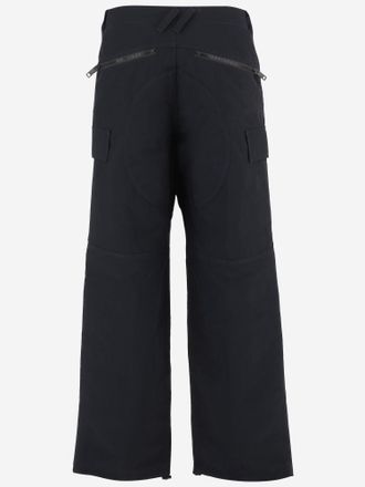 Burberry Mens Cargo Trousers Nylon Black Polyamide