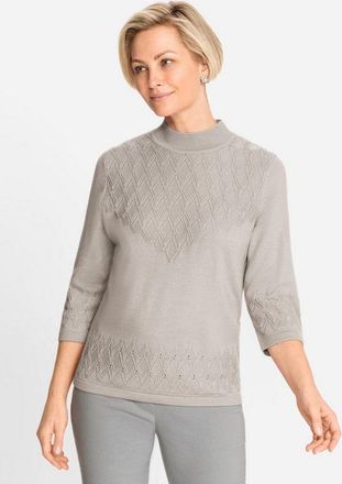 Witt Strickpullover Stehkragenpullover