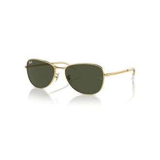 Ray-Ban Rb3733 Sonnenbrillen Arista Gold Fassung Gr&uuml;n Glas 59-17