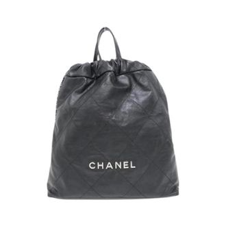 Chanel Pre-owned 22 Calf Backpack - - Pre-owned - Damen - Schwarzk - ONE SIZE