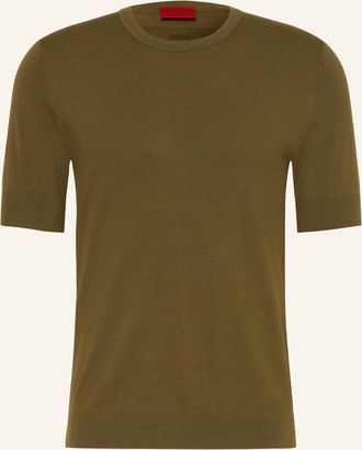 HUGO BOSS Hugo Strickshirt San Carl gruen