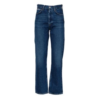 A Gold E Gerades Jeans - - Jeans - Damen - Blau - W28