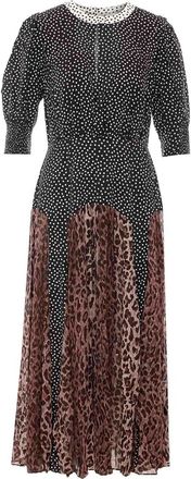 Rixo Robe Au Genou - Multicolore