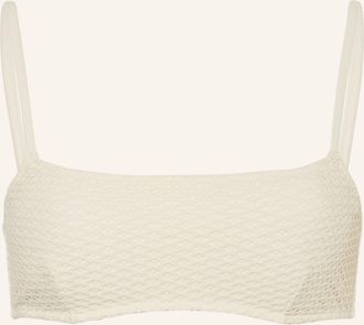 Mrs & Hugs Mrs & Hugs Bustier-Bikini-Top weiss