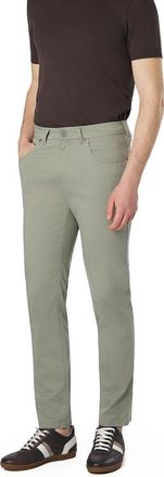 Gardeur Herren Hose gr&uuml;n Baumwoll-Stretch
