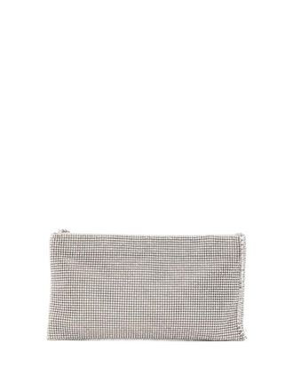 Benedetta Bruzziches la petite Your Best Friend rhinestone chain-strap clutch bag - Argent