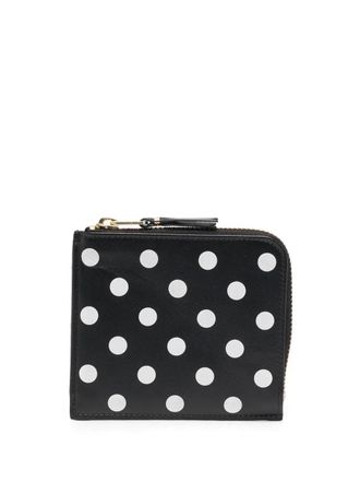 Comme Des Gar&ccedil;ons Zip Around Wallet Pois Sa3100pd