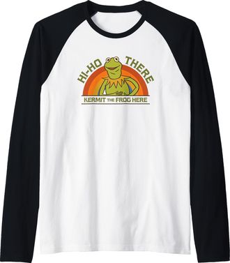 Disney The Muppet Show 50th Anniversary Kermit Hi-Ho There Raglan